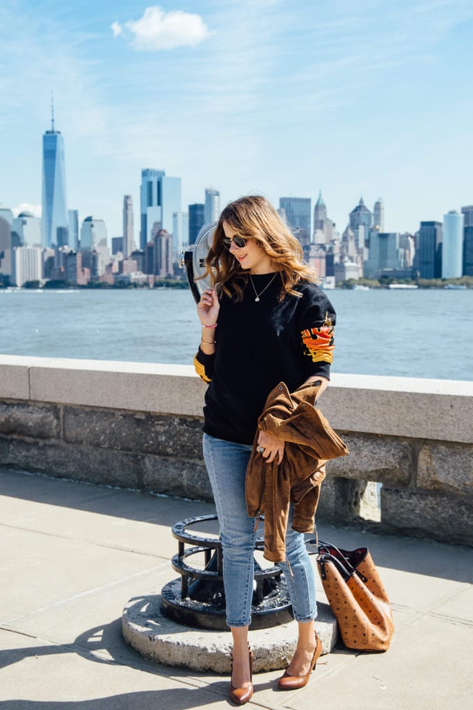 New York City Streetstyle und der beste Blick auf ganz Manhattan