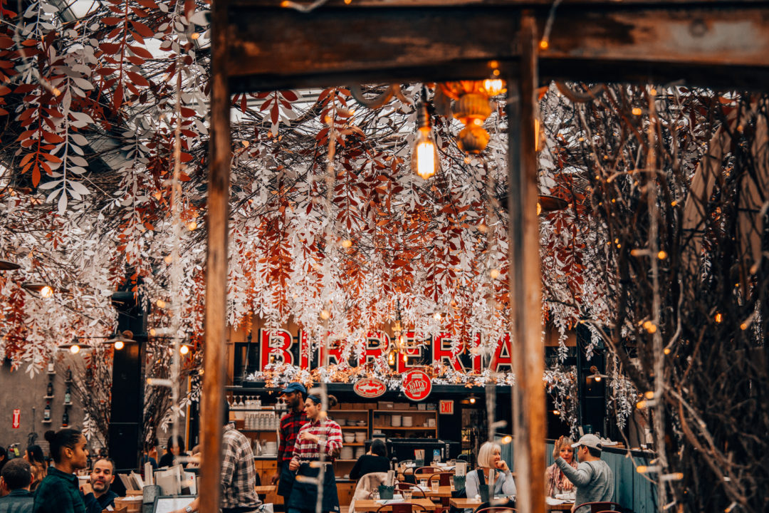 "Serra on the Roof" by Birreria - Essen im Eataly mit Blick auf Flatiron